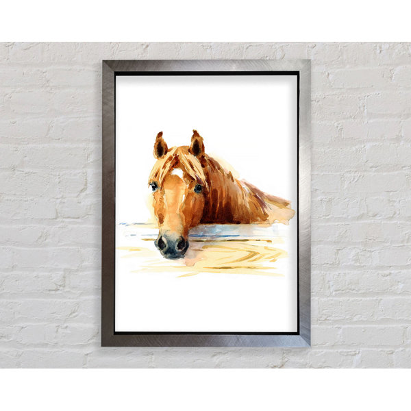 Brambly Cottage Horse At The Stables - Print | Wayfair.co.uk