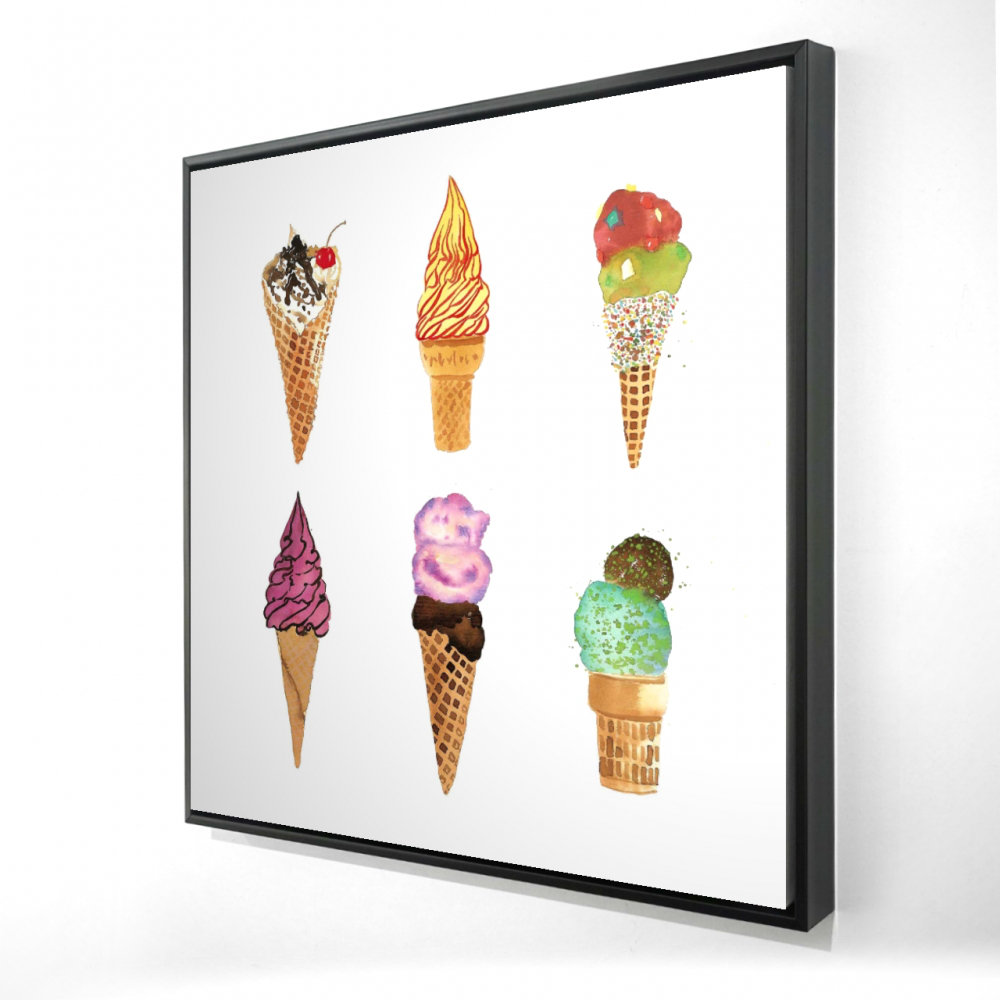 Joss & Main " Ice Cream Cones " | Wayfair