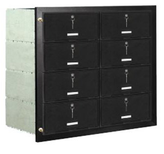 Postal Products Unlimited, Inc. Guardian 8 Door Front Load Rack Ladder ...