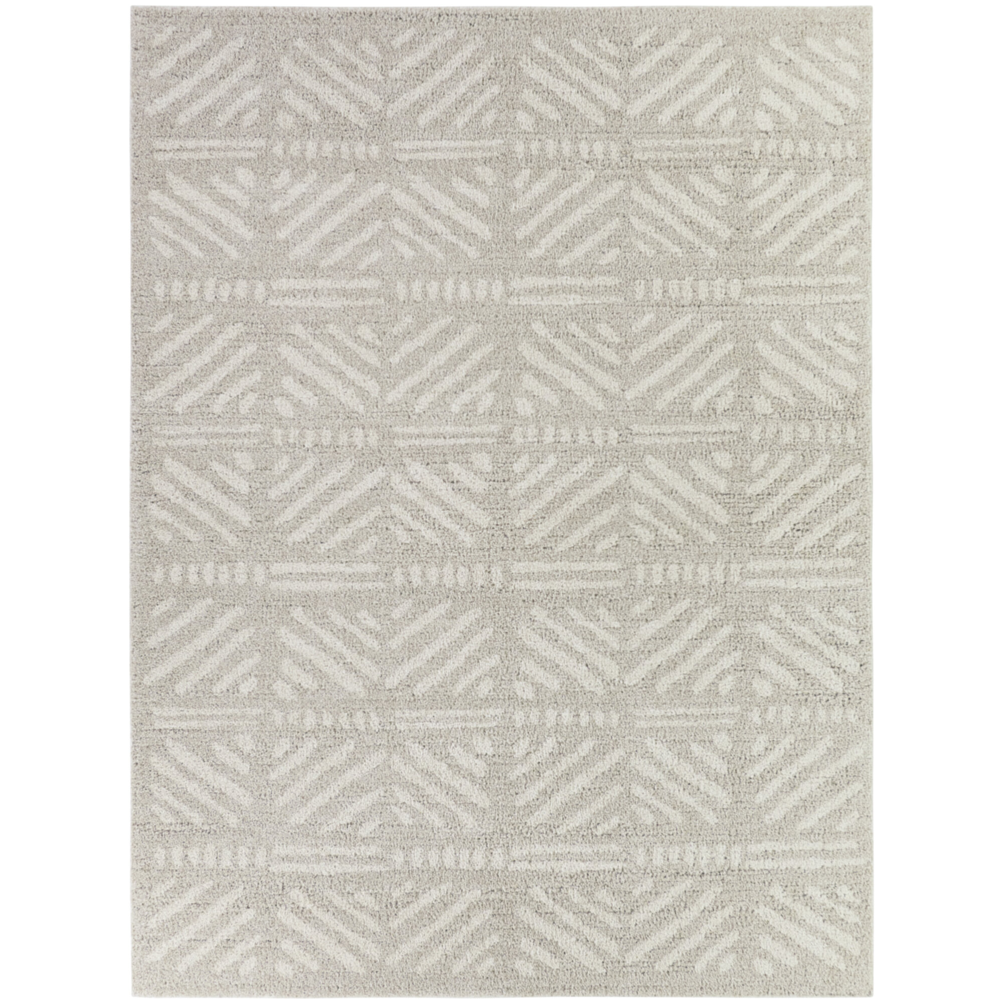 Dakota Fields Calix Grey Global Geometric Area Rug - Wayfair Canada