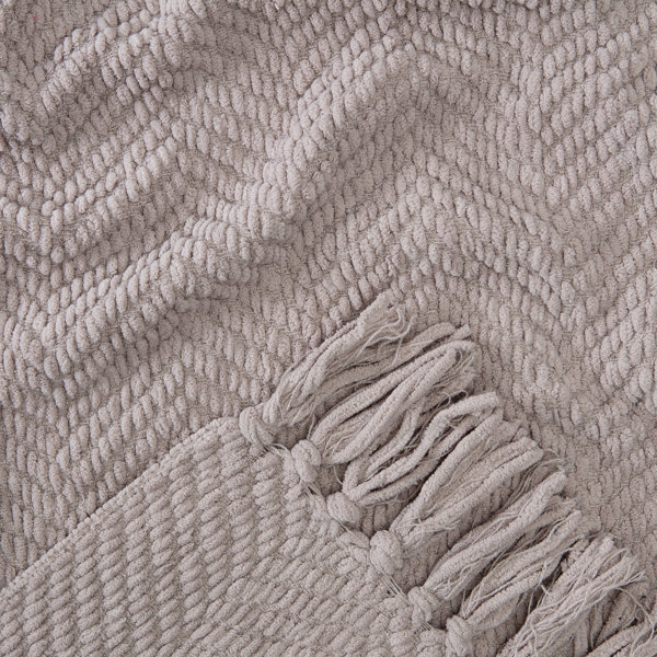 Chanasya Textured Knitted Throw & Reviews | Wayfair