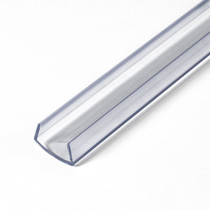 Outwater Plastic 0.31" Thick x 0.625" Wide x 48" Length Molding Track ...