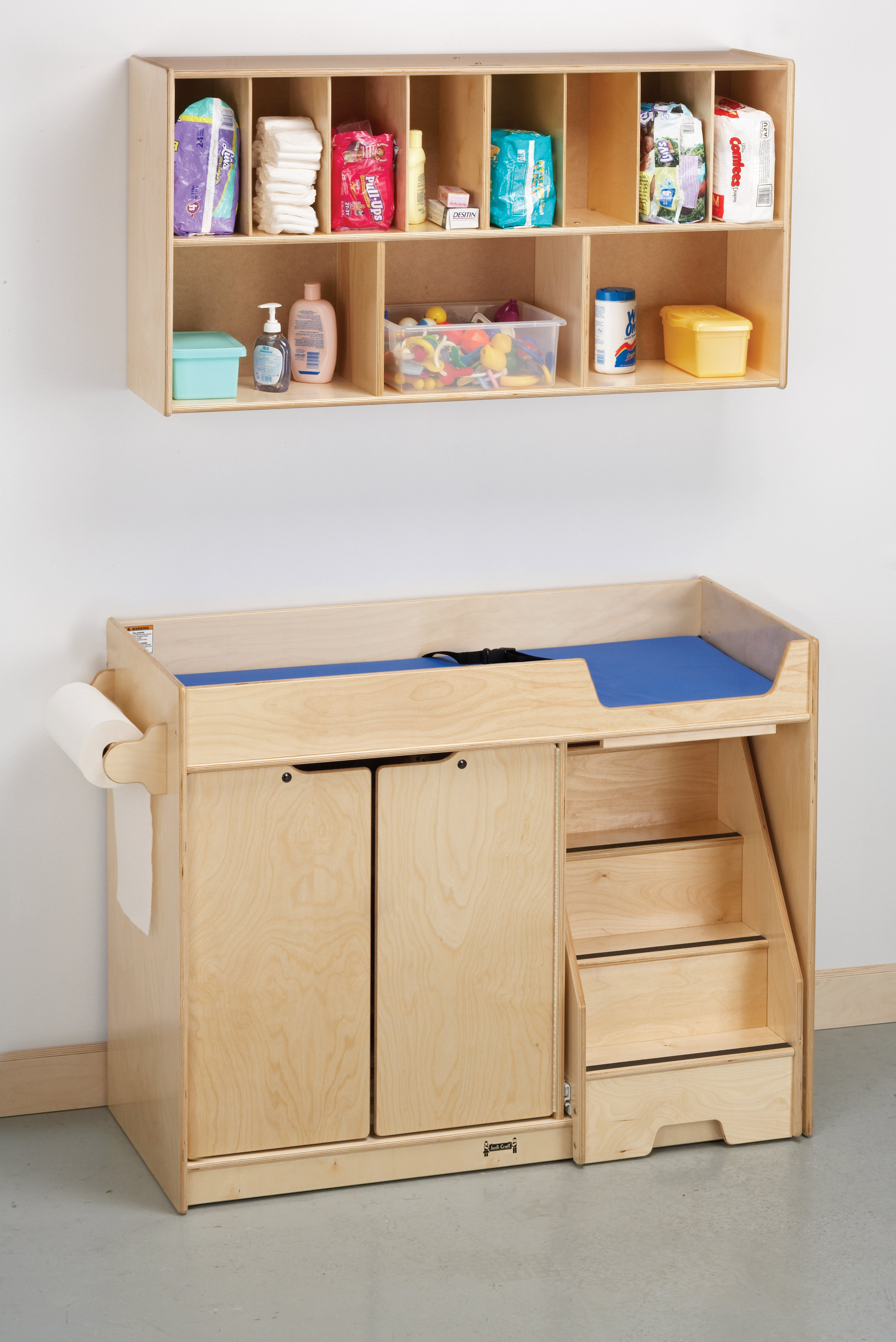 Jonti-Craft® Changing Table with Stairs Combo | Wayfair