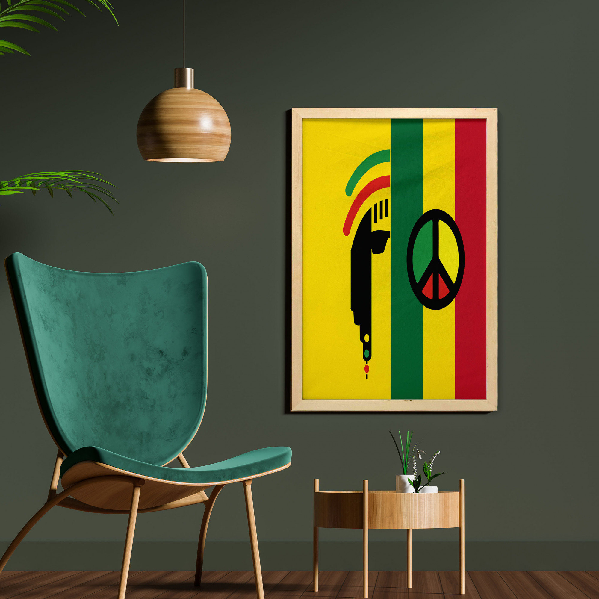 East Urban Home Iconic Barret Reggae and Jamaican Music Culture Peace ...
