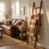 Ophelia & Co. Lemi 6-Tier Solid Wood Blanket Ladder Shelf & Reviews ...