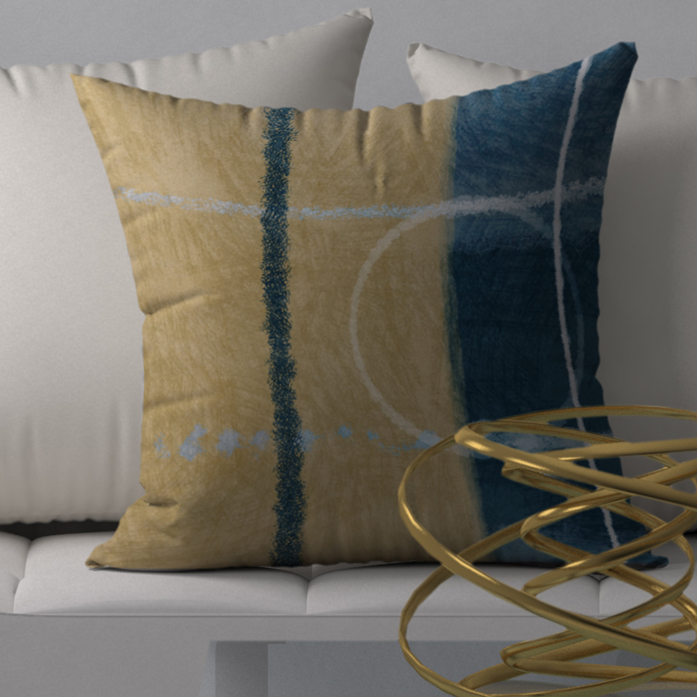LeRoi Products Wow Eye-Catching Square Pillow Cover & Insert | Wayfair