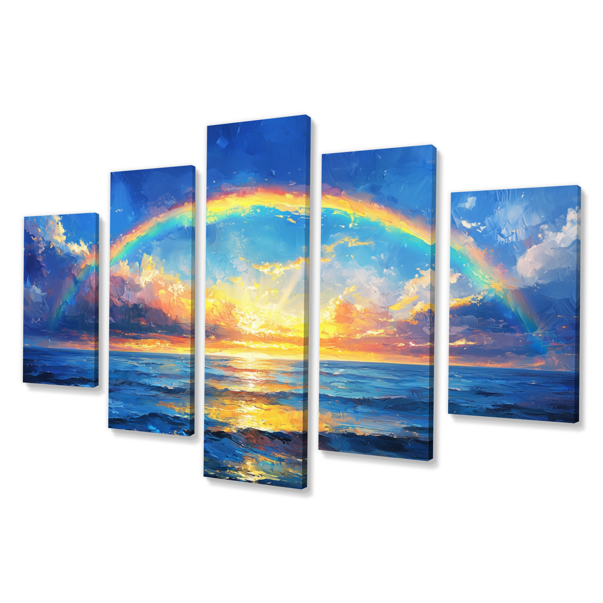 Highland Dunes Auric - Rainbow Wall Art - Traditional Wall Art Wall Art ...