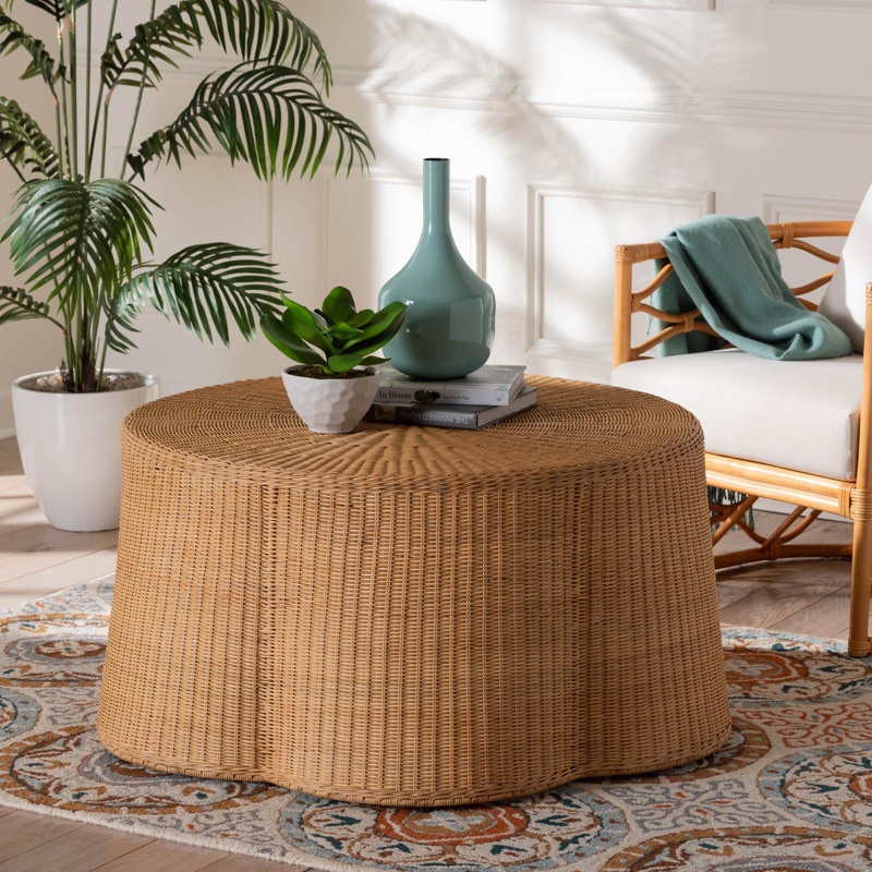 Bay Isle Home™ Anvar Drum Single Coffee Table | Wayfair