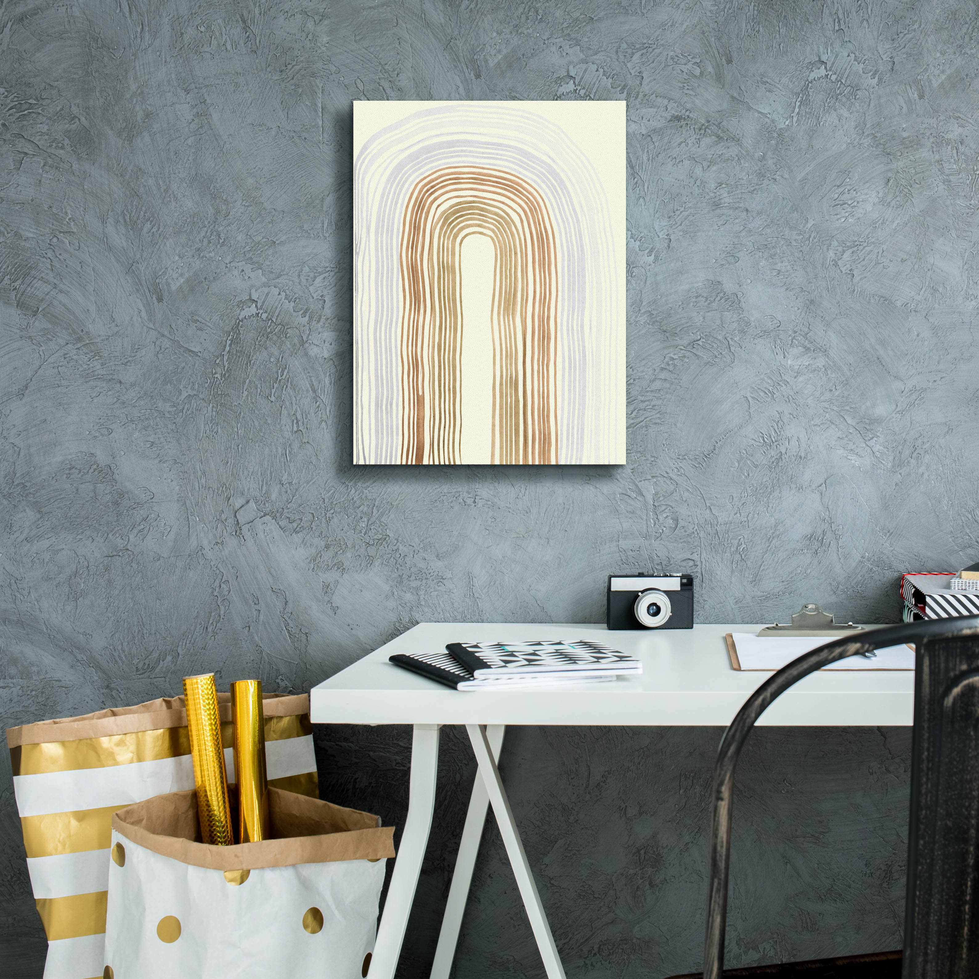 Wrought Studio™ 'Imperfect Lines 4' by Alicia Ludwig Canvas Wall Art ...