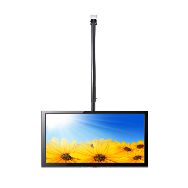 Pyle Universal TV Black Tilt Ceiling Mount for Greater than 50" Screens ...