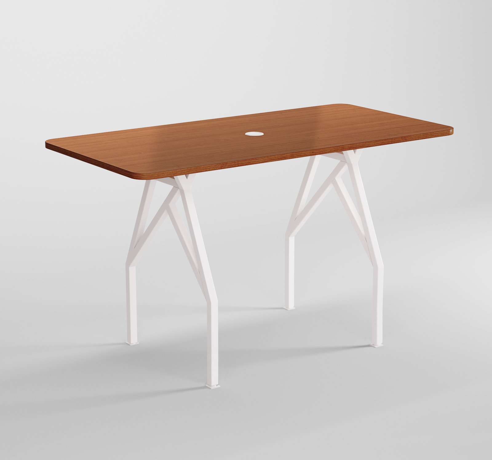 Scale 1:1 Hot Spot Bar Height Conference & Dining Table | Wayfair