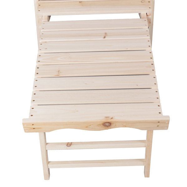 Highland Dunes Cedar/Fir Log Wood Fanback Adirondack Chair With Pull ...