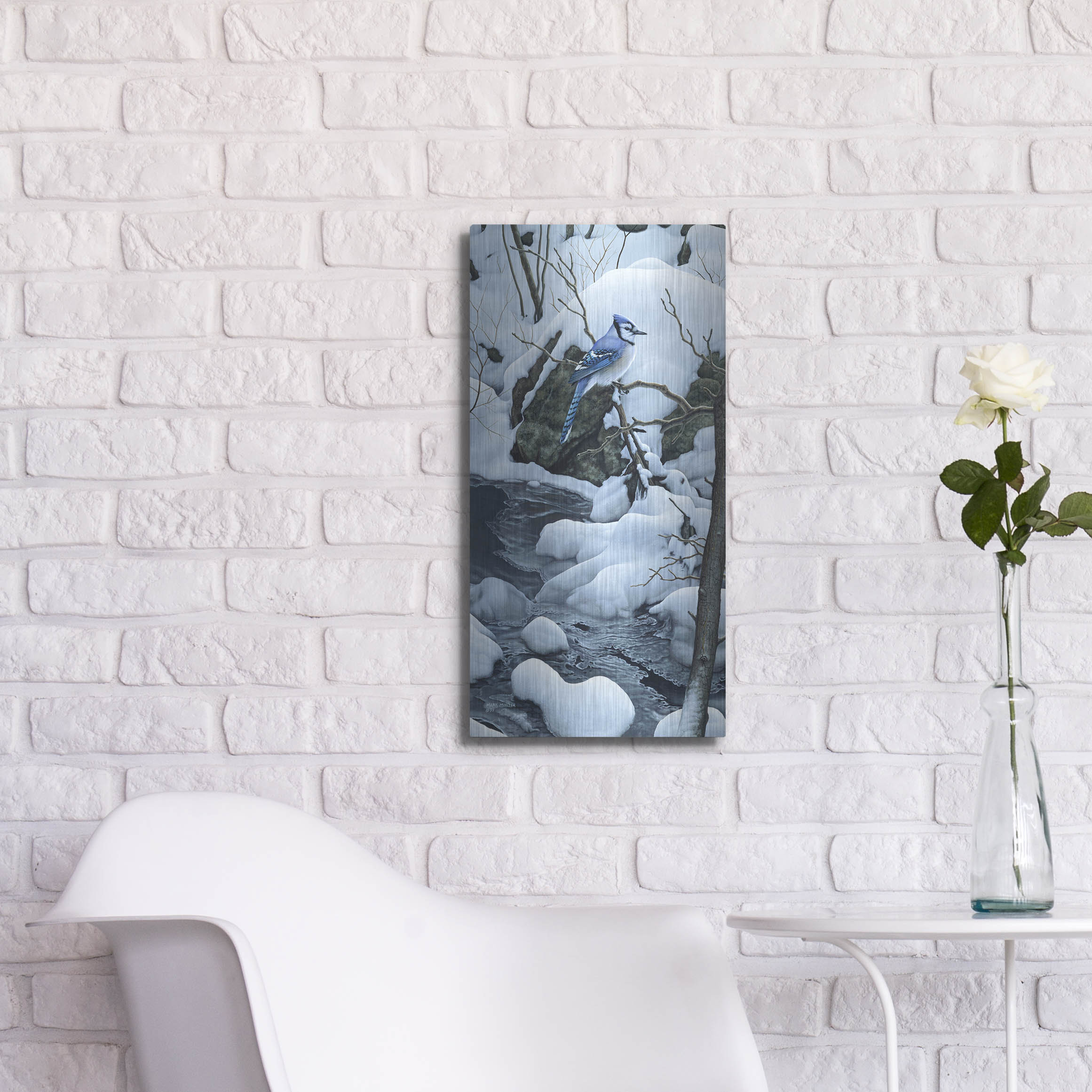 Winston Porter 'Tranquil Morning - Blue Jay' by Mark Mueller Wildlife ...