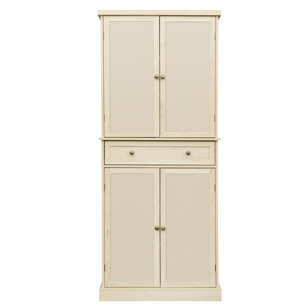 Latitude Run® 4 Door Storage Cabinet Tall Accent Cabinet Living Room ...