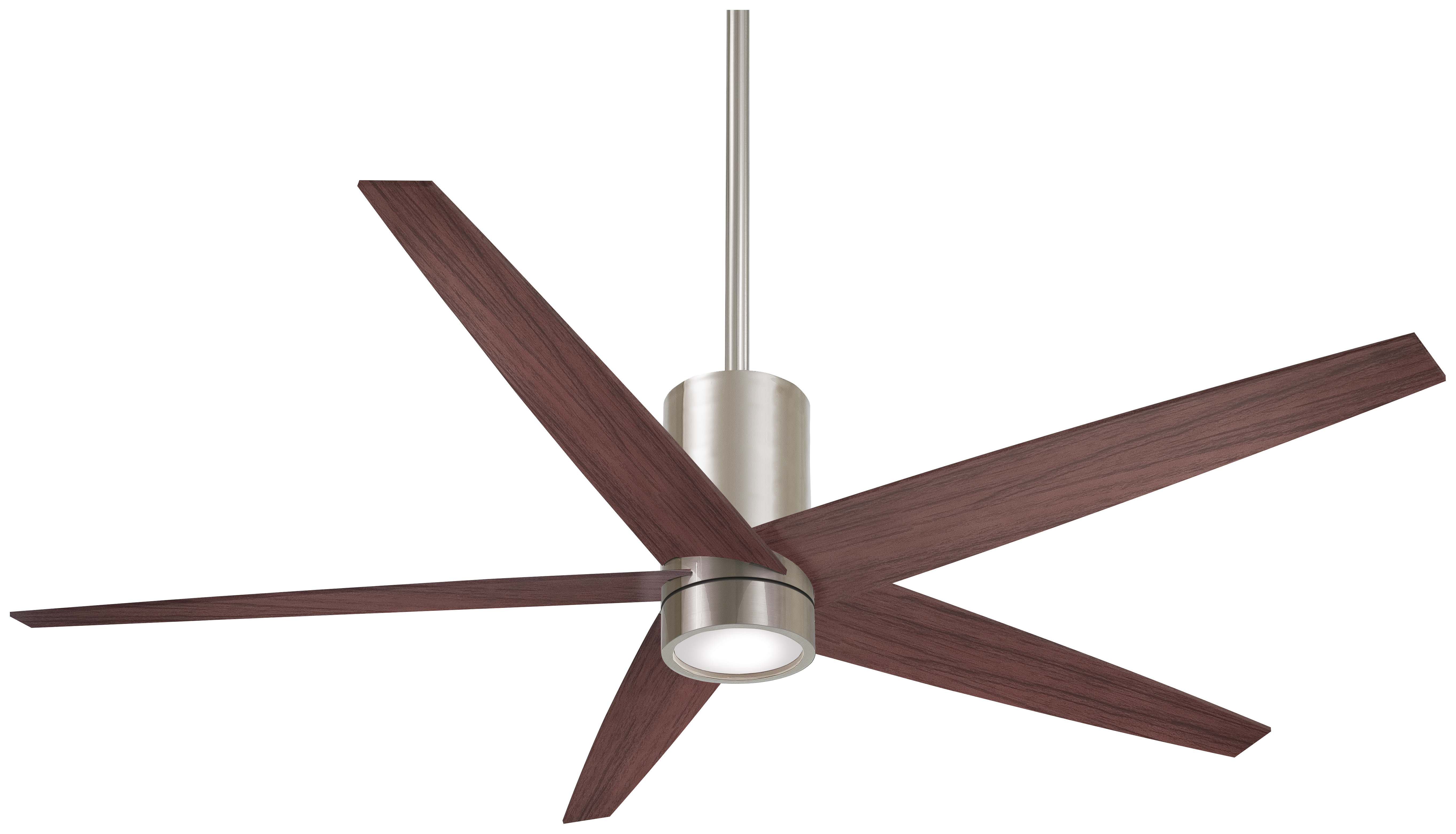 Minka Aire 56" Symbio 5 - Blade LED Standard Ceiling Fan with Remote ...