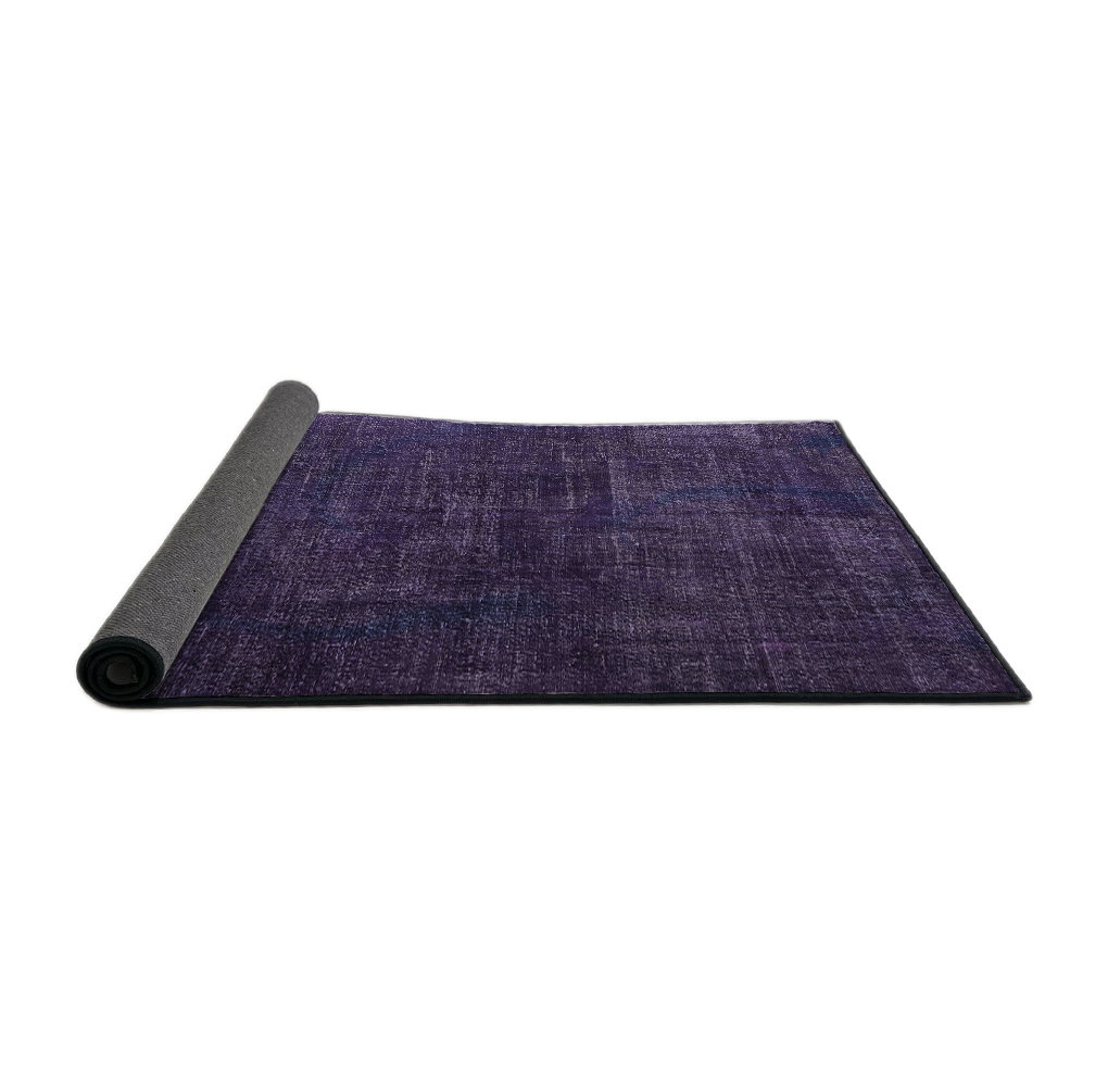 17 Stories Traditional Dark Purple Area Rug | Wayfair