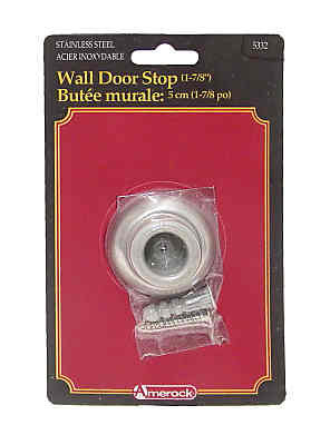 D. Lawless Hardware Stainless Steel Wall/Handle Bumper | Wayfair