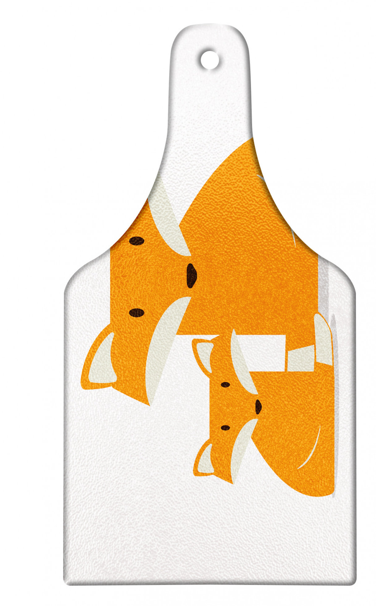 East Urban Home Glass Fox Cutting Board | Wayfair