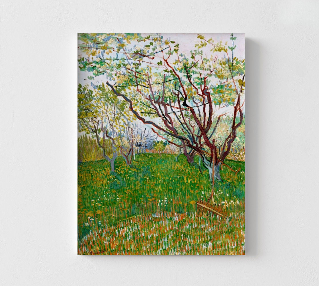 WeFrameArt The Flowering Orchard By Vincent Van Gogh, Orchard Tree ...