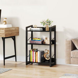 Ebern Designs 3-Tier Wood Bookcase | Wayfair