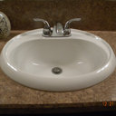 Sterling by Kohler Vikrell Circular Drop-In Bathroom Sink with Overflow ...