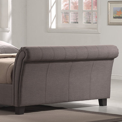 House of Hampton® Wood Upholstered Footboard | Wayfair