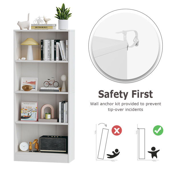 Latitude Run® Jalacia Bookcase & Reviews | Wayfair