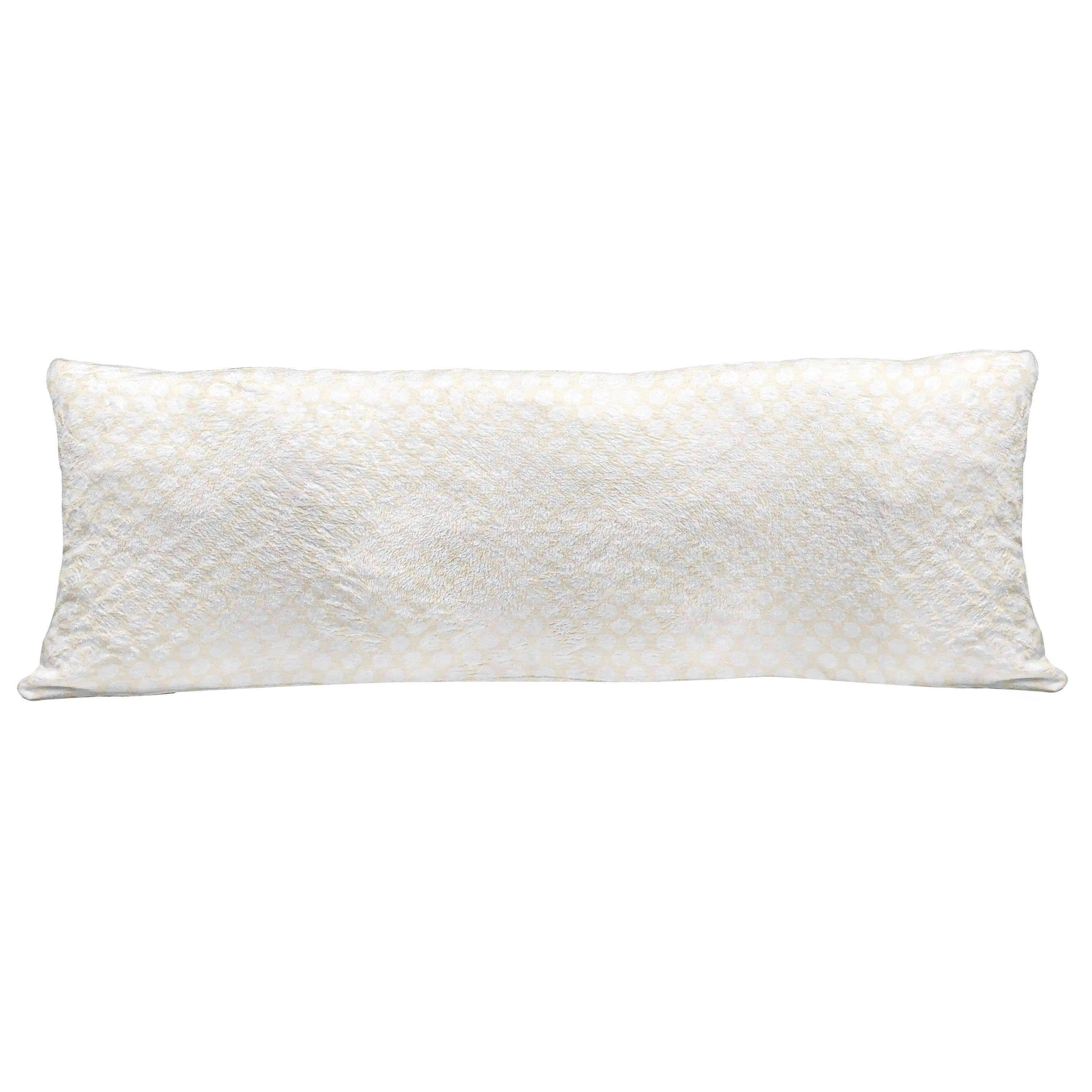 Ambesonne Ivory Fluffy Body Pillow Case Cover With Zipper, Retro Large ...