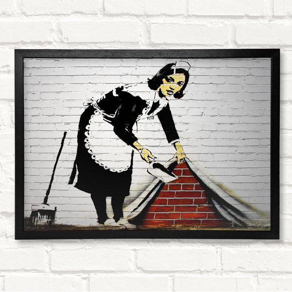 Rosdorf Park Sweep It Under The Carpet - Closed Corner Frame Print on ...