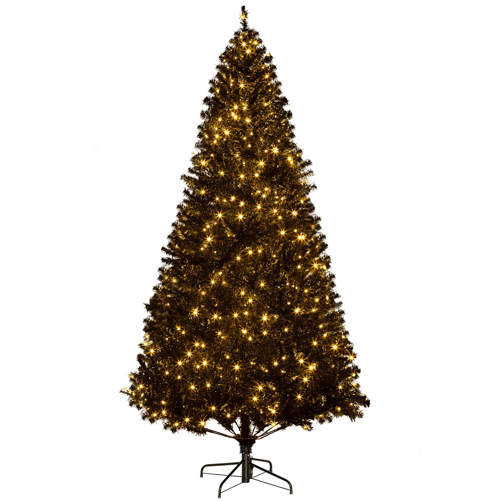 Alcott Hill 7.5 FT Tall PreLit Artificial Christmas Tree - Wayfair Canada