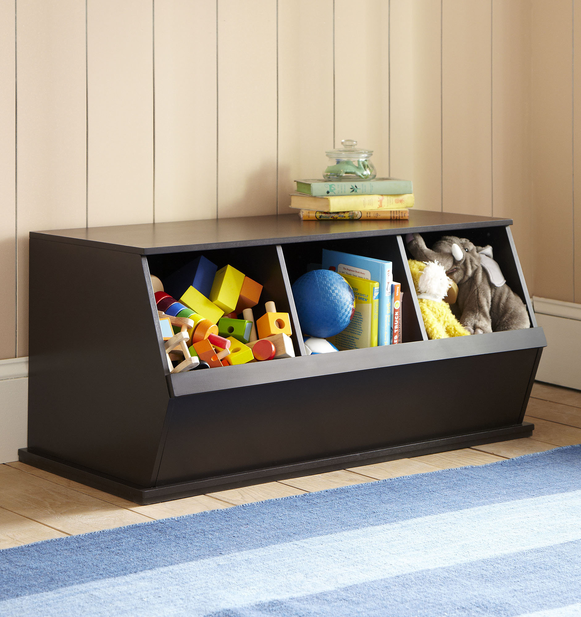 Harriet Bee Swerting Manufactured Wood Toy Organizer & Reviews | Wayfair