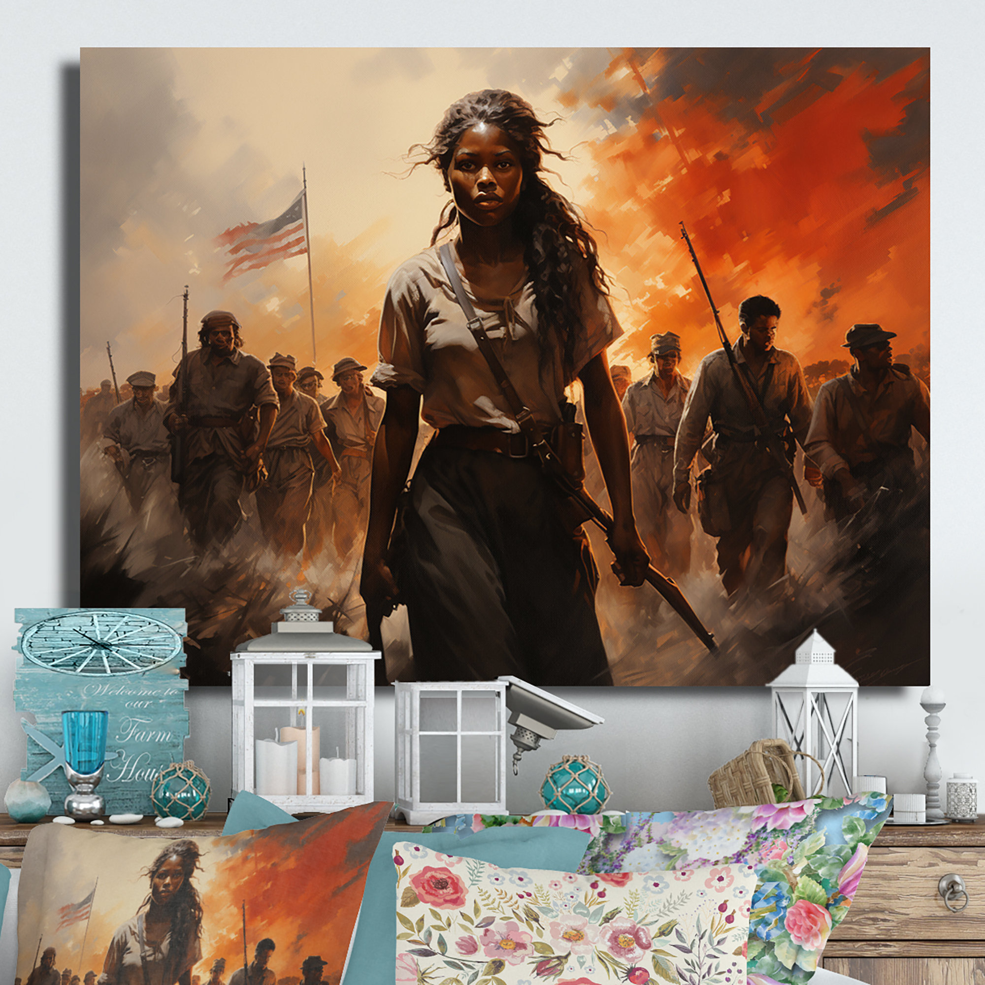 Winston Porter African American Freedoms - African American Metal Wall ...