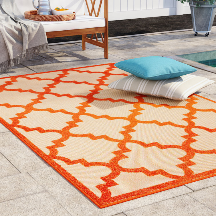 Sol 72 Outdoor™ Laub Geometric Rug & Reviews | Wayfair