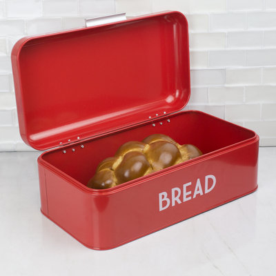 Prep & Savour Metal Bread Box & Reviews | Wayfair