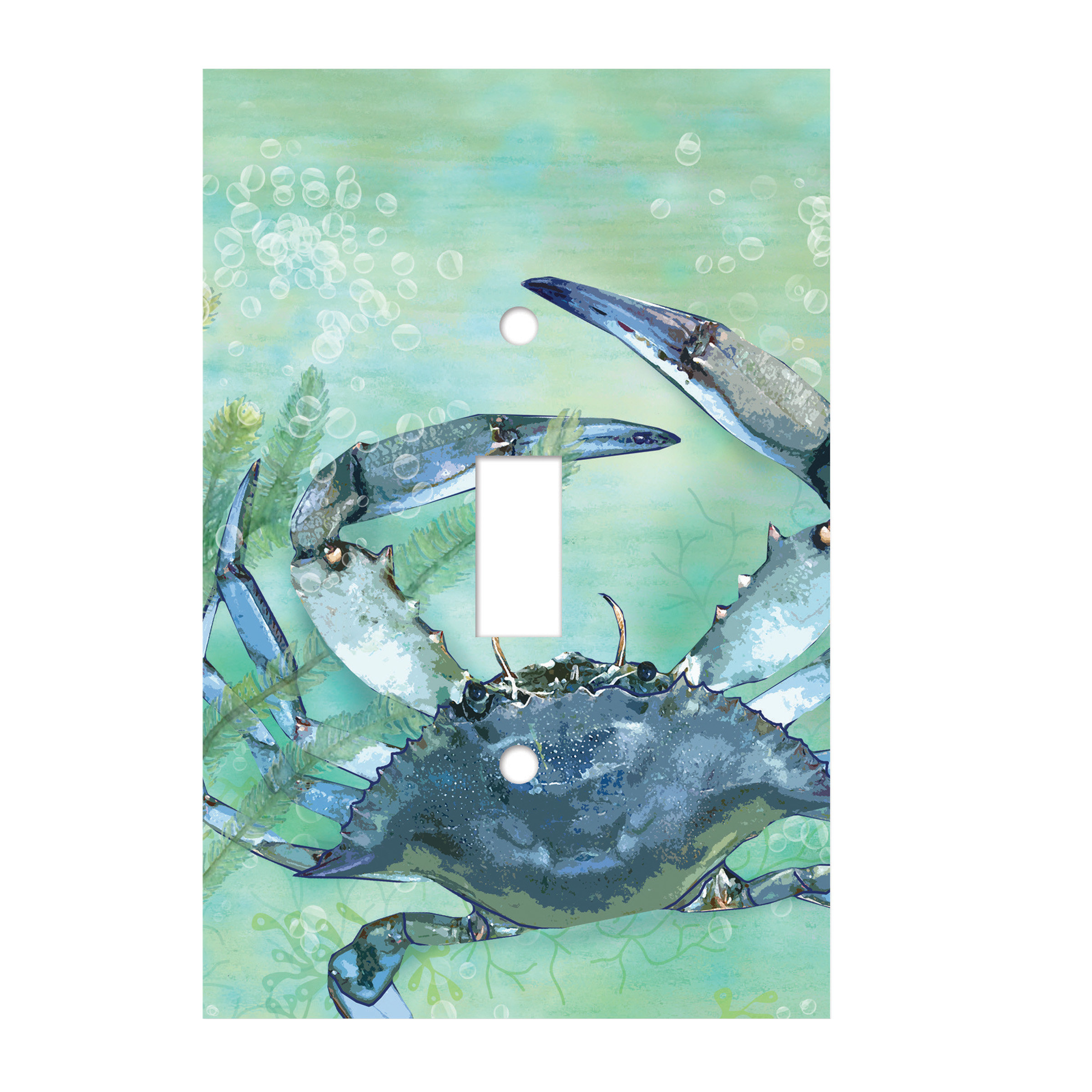 Rightside Design Crab 1-Gang Toggle Light Switch Wall Plate | Wayfair