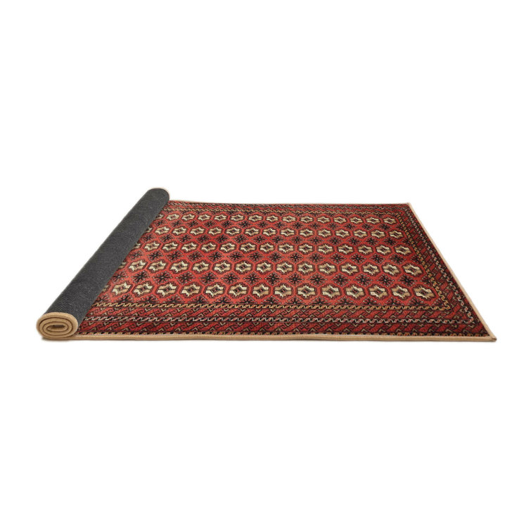 Bloomsbury Market Red/Beige Rug | Wayfair