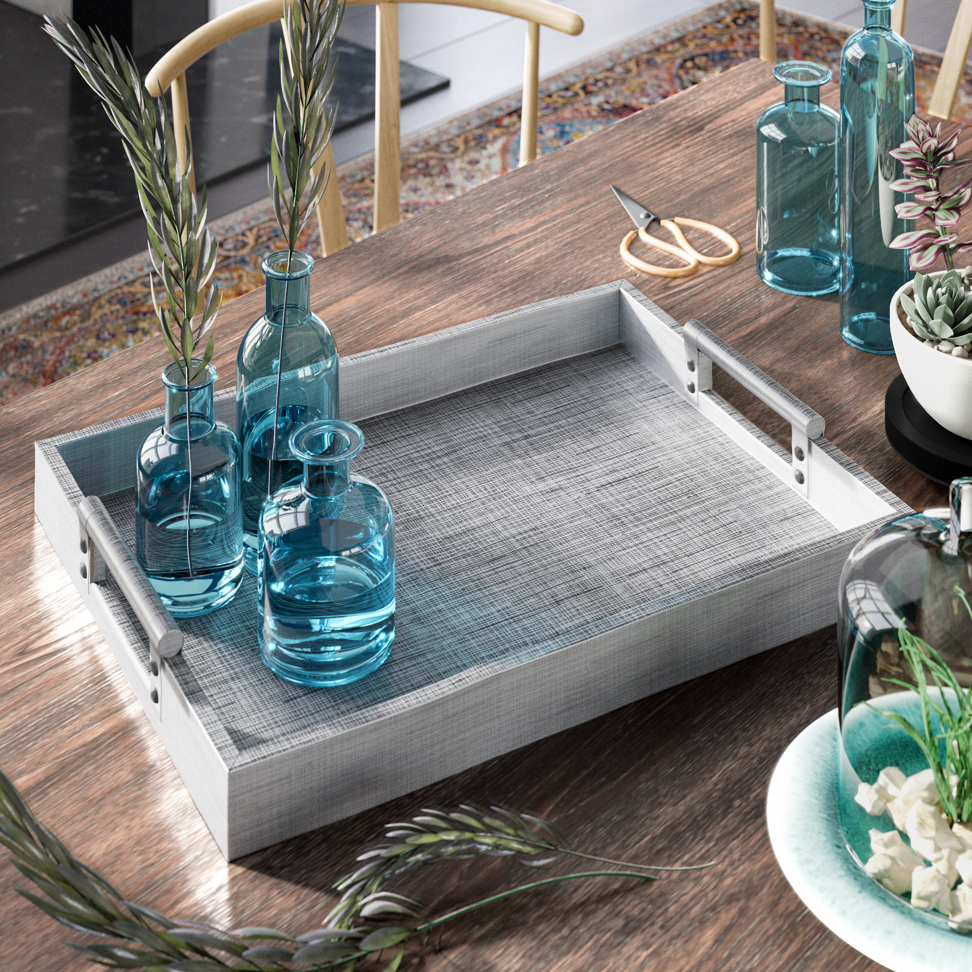 Laurel Foundry Modern Farmhouse® Preston Serving Tray & Reviews | Wayfair