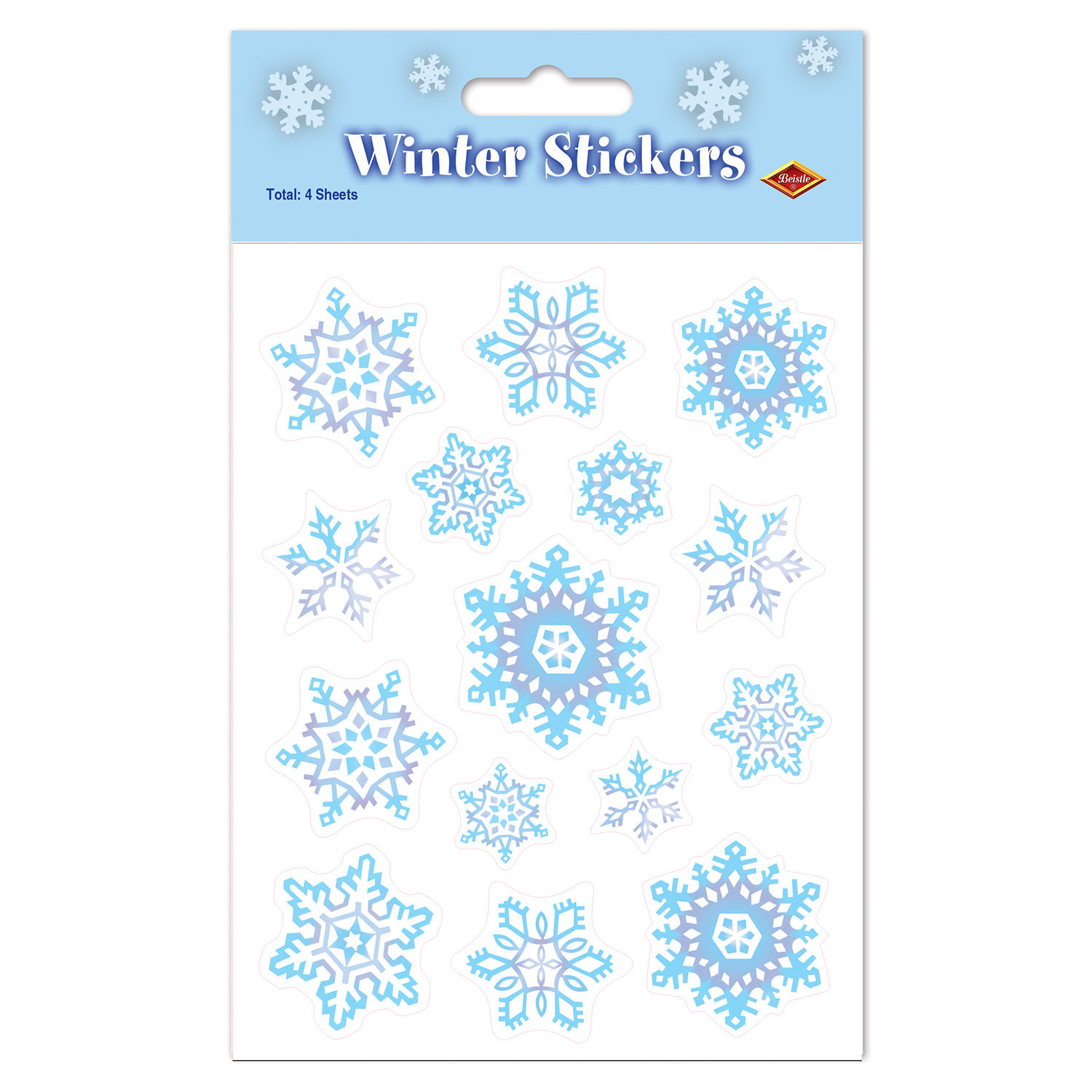 Beistle Christmas Snowflake Stickers | Wayfair