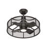Hunter Fan 24" Seattle 4 - Blade Caged Ceiling Fan with Wall Control ...
