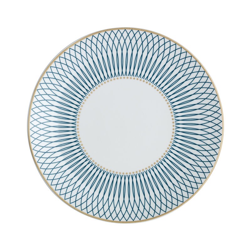 Denby Porcelain Modern Deco China Dinnerware - Set of 12 | Wayfair