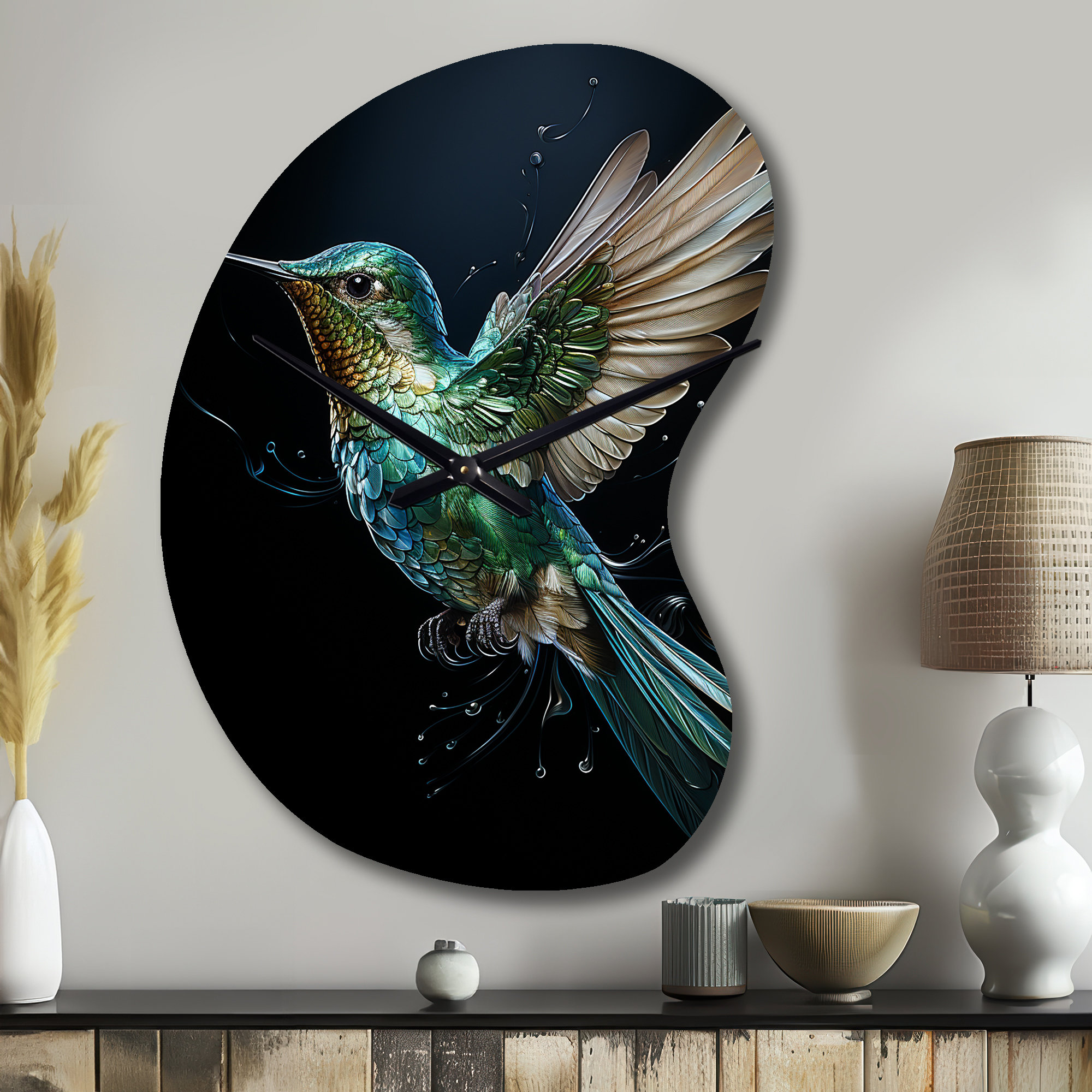 hummingbird clock