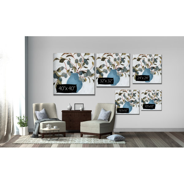 Winston Porter Plum Branch Arrangement I Painting & Reviews | Wayfair