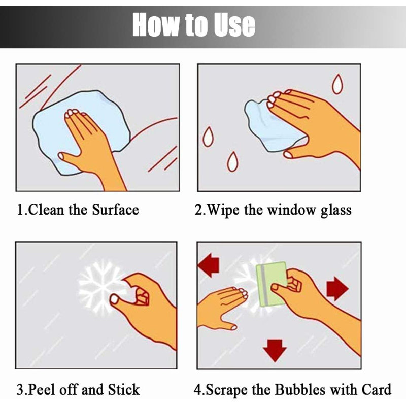 The Holiday Aisle® Gold Glitter Snowflake Window Clings | Wayfair