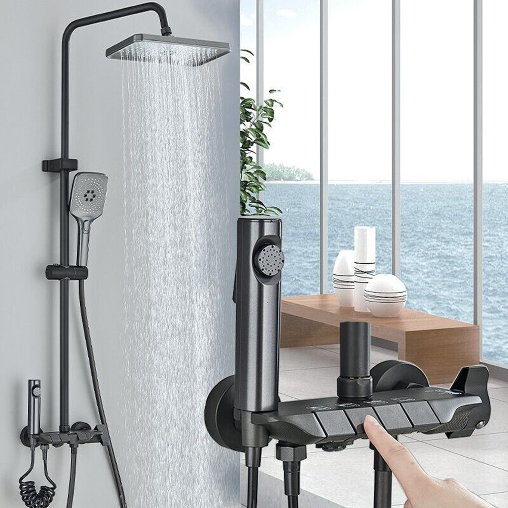 Senlesen Pressure-Balanced (Temperature And Volume) Shower Faucet with ...