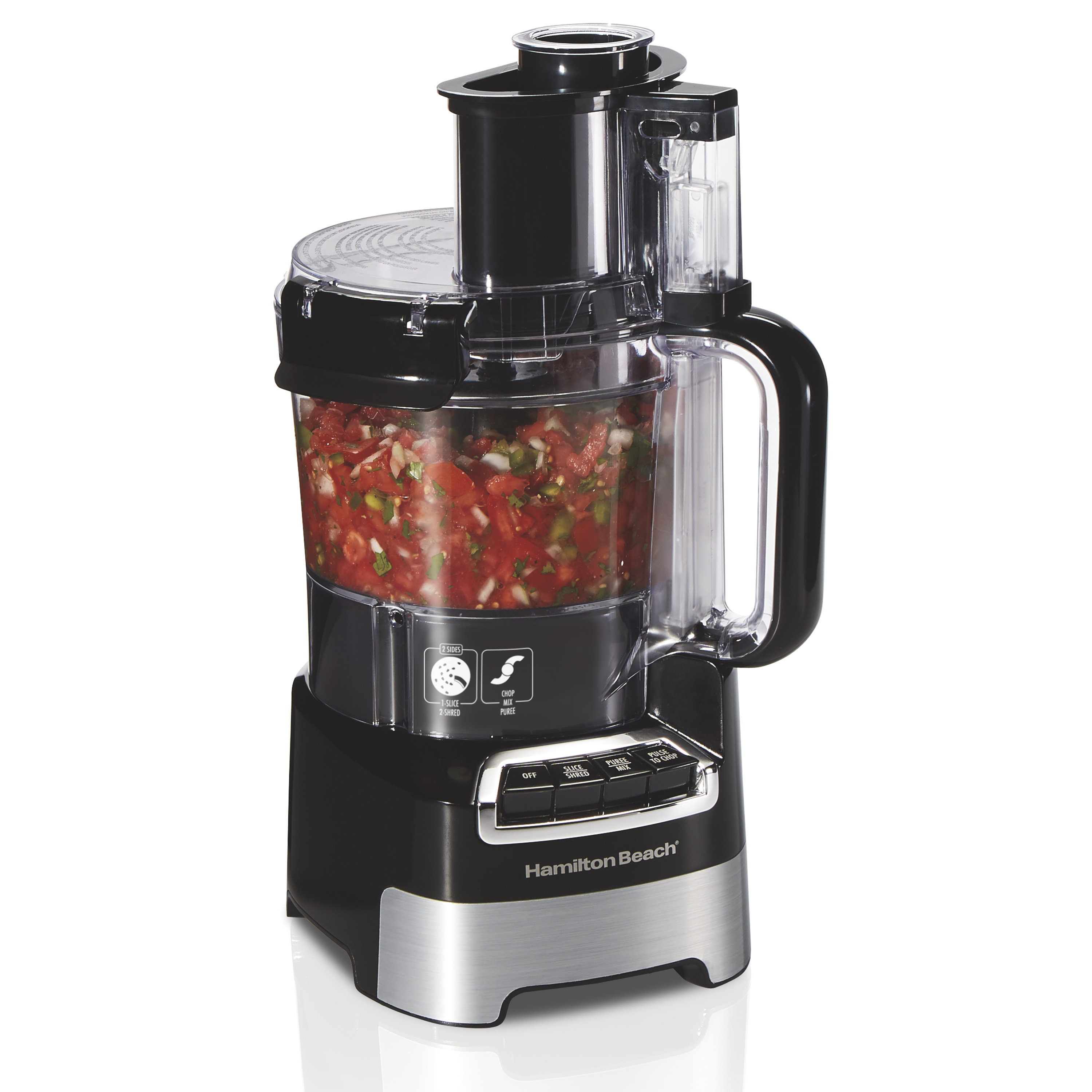 Hamilton Beach® Stack & Snap 10 Cup Food Processor & Reviews | Wayfair
