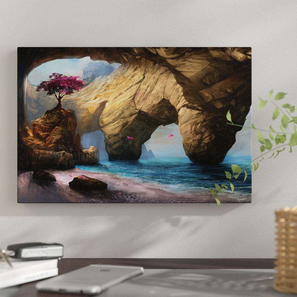 East Urban Home 'Fragility of Life' Graphic Art Print on Canvas | Wayfair