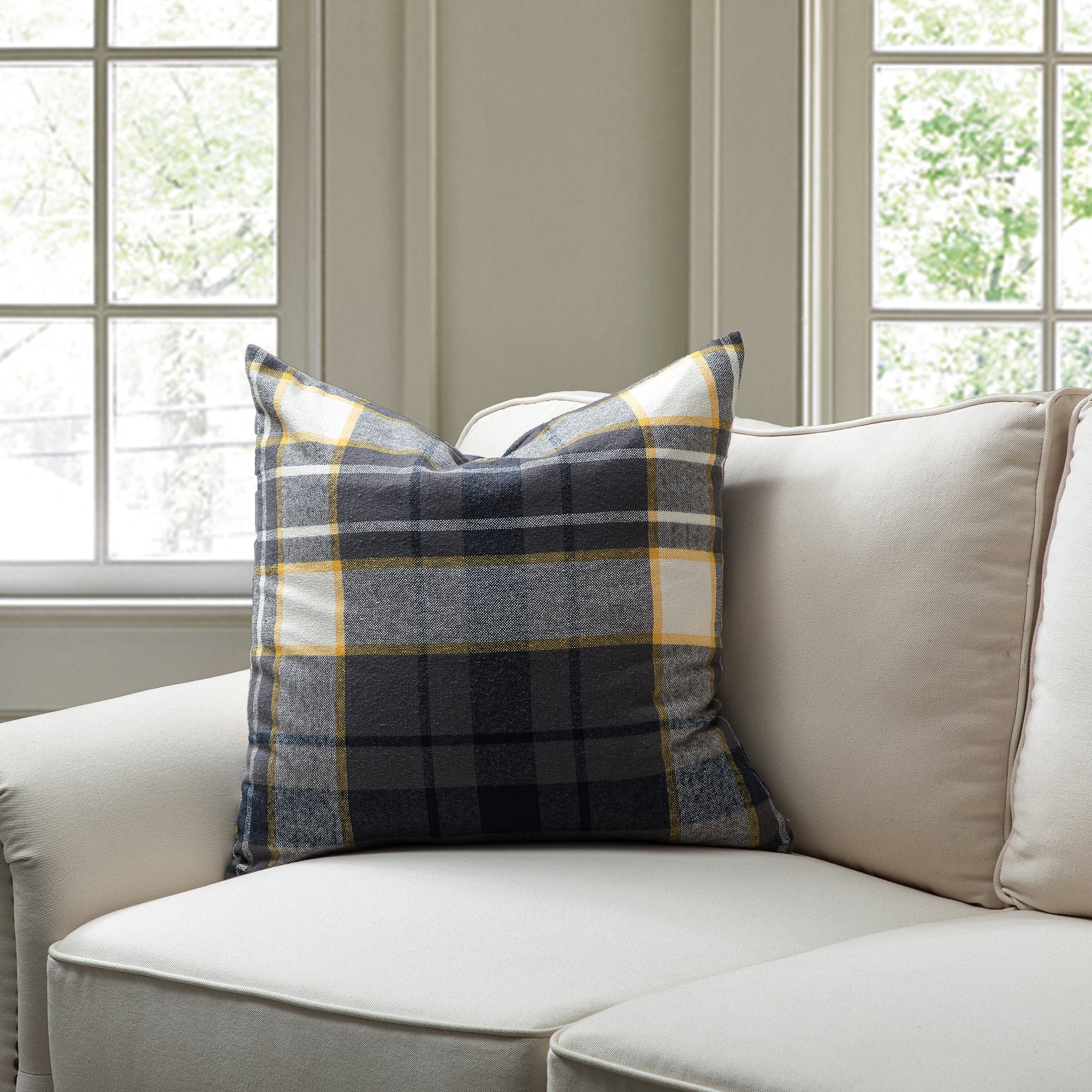 MDR Trading Inc. Check Pattern Pillow Cover | Wayfair