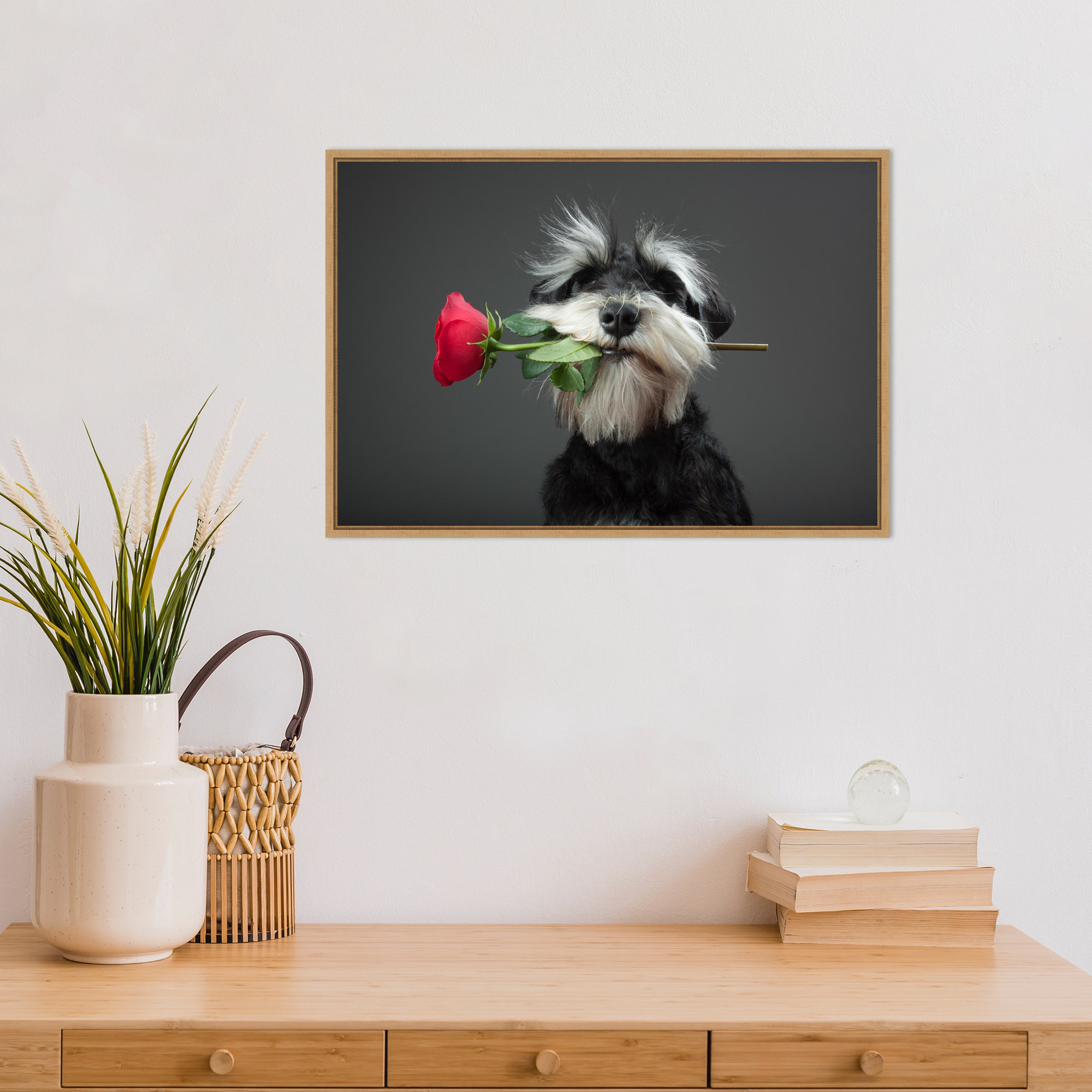 Latitude Run® Tango Dancer (Dog) by Adnan Mahmutovic - Floater Frame ...