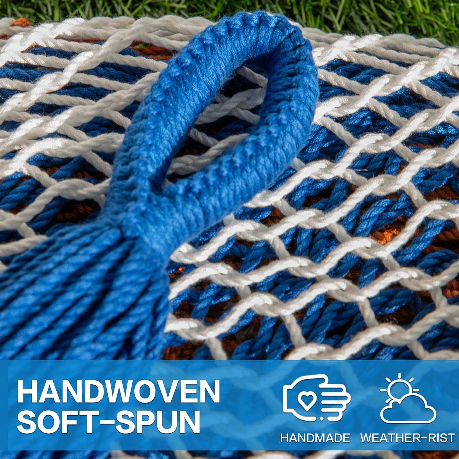 Arlmont & Co. Mayan Hammock - Handwoven XL Thick Soft Rope Hammock for ...