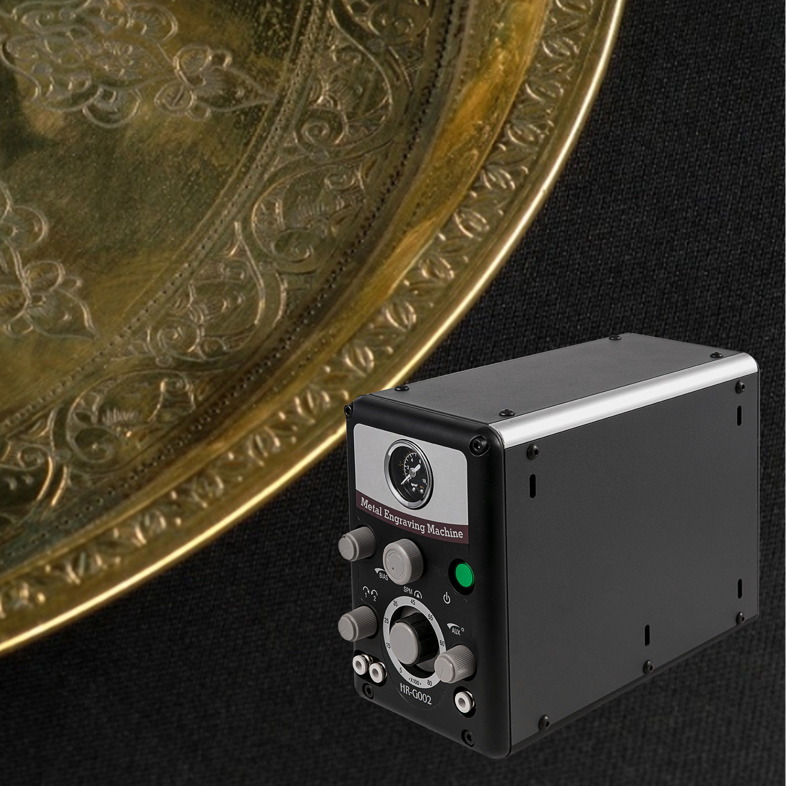 VEVOR Pneumatic Jewelry Engraver Machine 110V 60Hz Pneumatic Hand ...